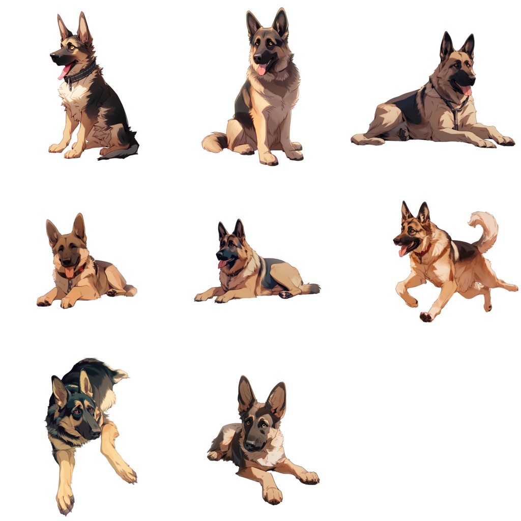 【透過素材100点】犬｜イラスト素材【png】 - sozaiya-create - BOOTH