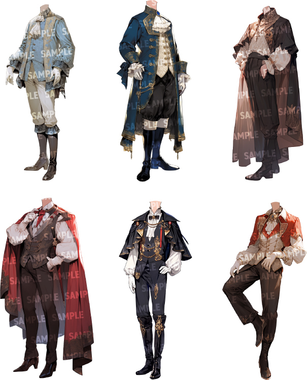 【立ち絵35点】伯爵/中世貴族（png） - sozaiya-create - BOOTH