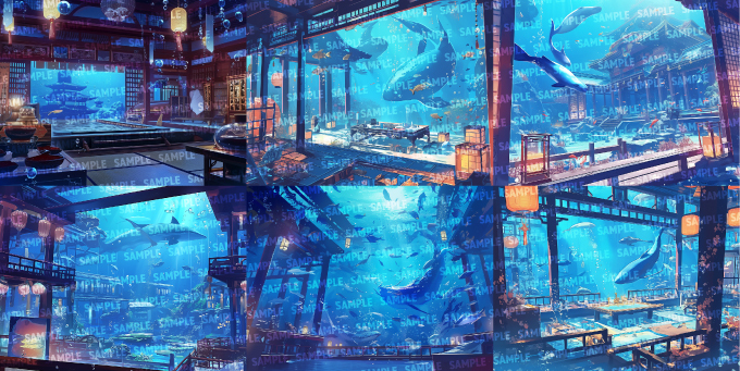 【背景30点】竜宮城（ゲーム/TRPG/CoC/ココフォリア） - sozaiya-create - BOOTH