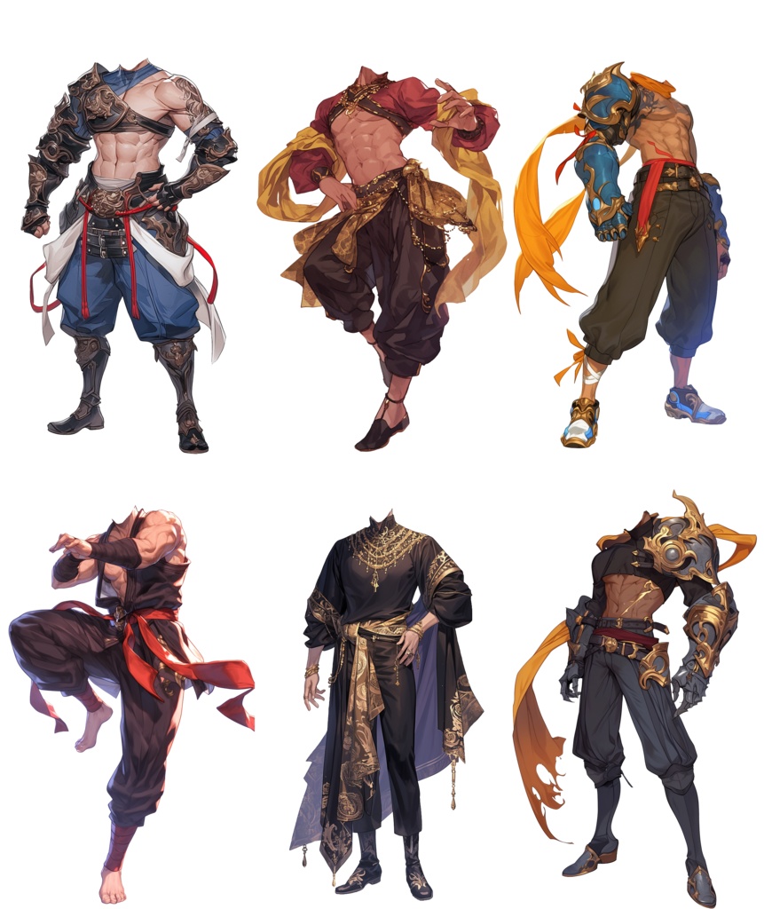 【立ち絵作成】ファンタジー80点｜男性【透過png】 - sozaiya-create - BOOTH