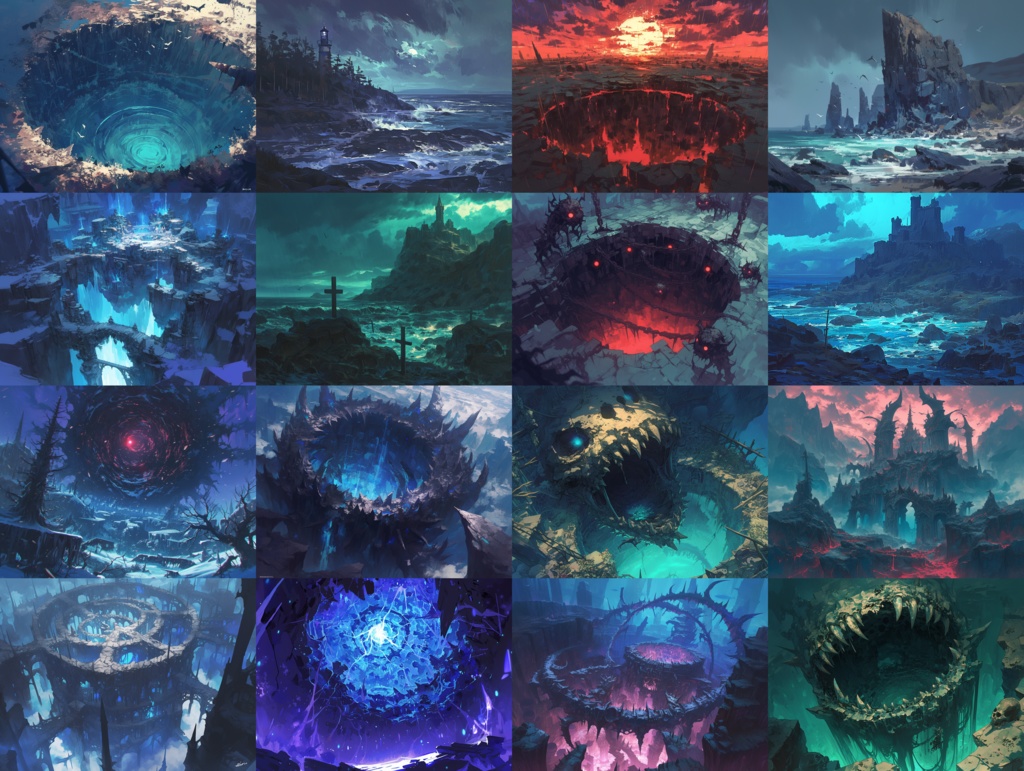 【背景100点】魔界【ゲーム/TRPG背景素材/CoC/ココフォリア】 - sozaiya-create - BOOTH