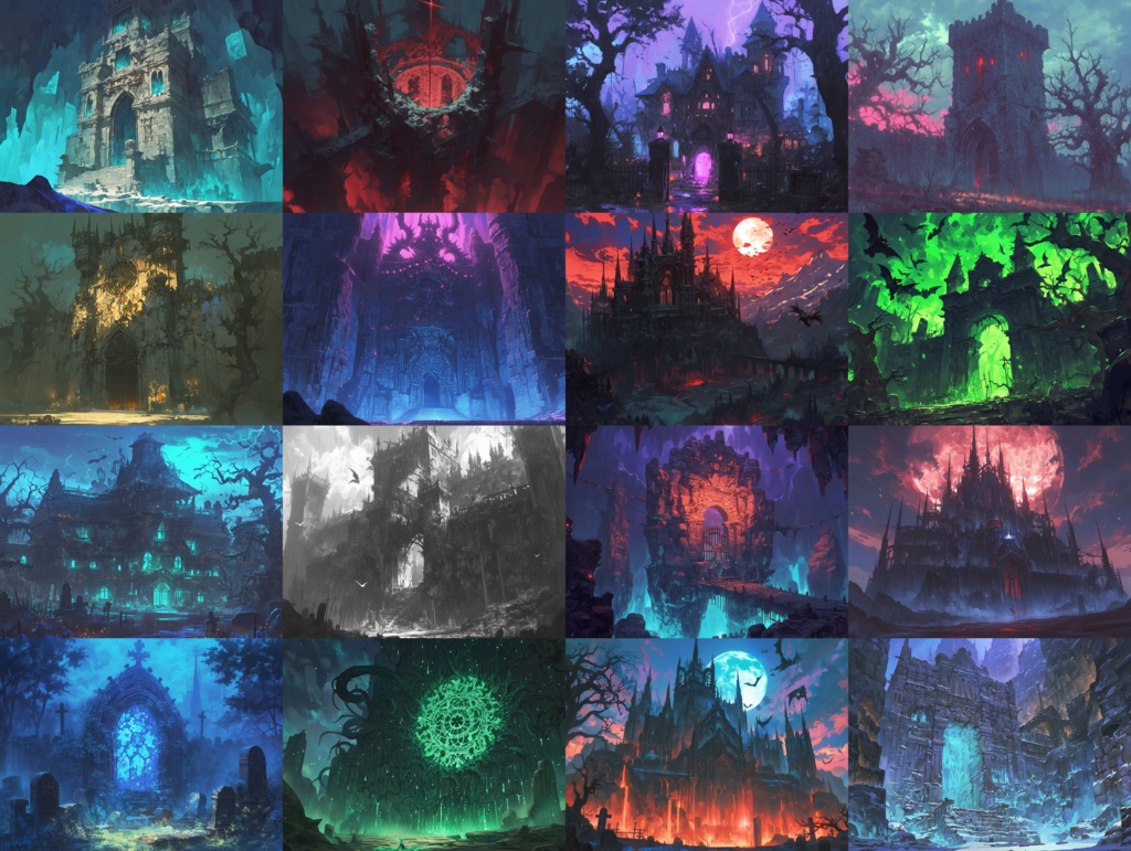 【背景100点】魔界【ゲーム/TRPG背景素材/CoC/ココフォリア】 - sozaiya-create - BOOTH