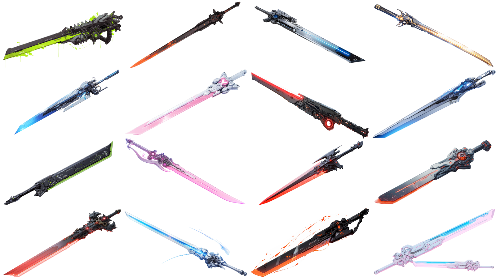 【透過素材125点】武器いろいろ｜近未来/SF風【png】 - sozaiya-create - BOOTH