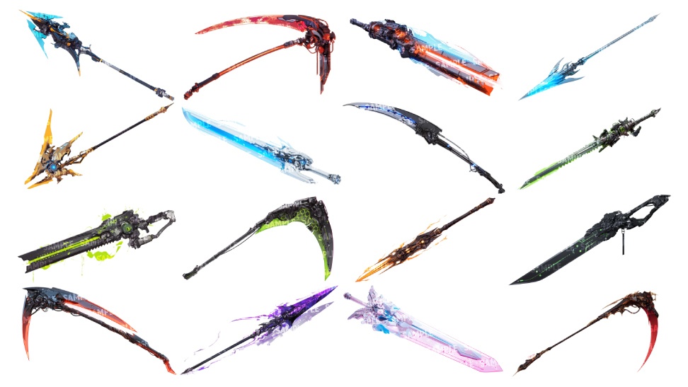 【透過素材125点】武器｜近未来/SF風（png） - sozaiya-create - BOOTH