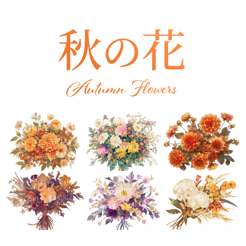 【透過素材200点】季節の花｜春夏秋冬（png） - sozaiya-create - BOOTH