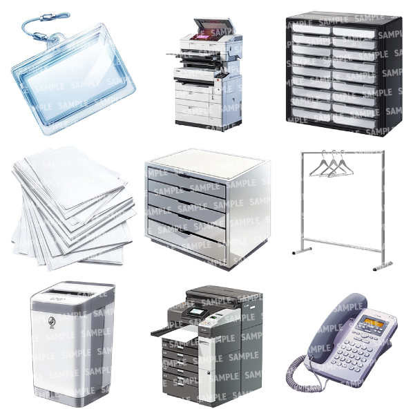 【透過素材40点】オフィス備品（png） - sozaiya-create - BOOTH