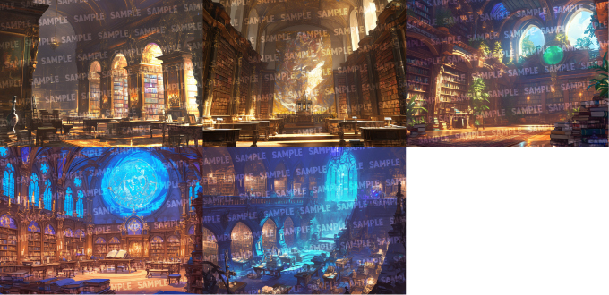 【背景112枚】魔法学校（ゲーム/TRPG/CoC/ココフォリア） - sozaiya-create - BOOTH