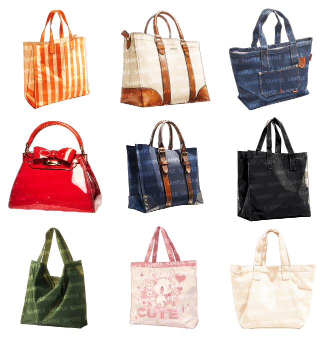 【透過素材50点】バッグ（png） - sozaiya-create - BOOTH