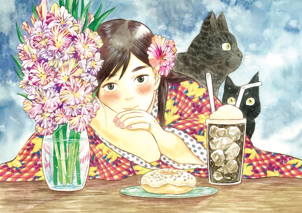 KIMONO GIRLS&CATS - INKLINK. - BOOTH