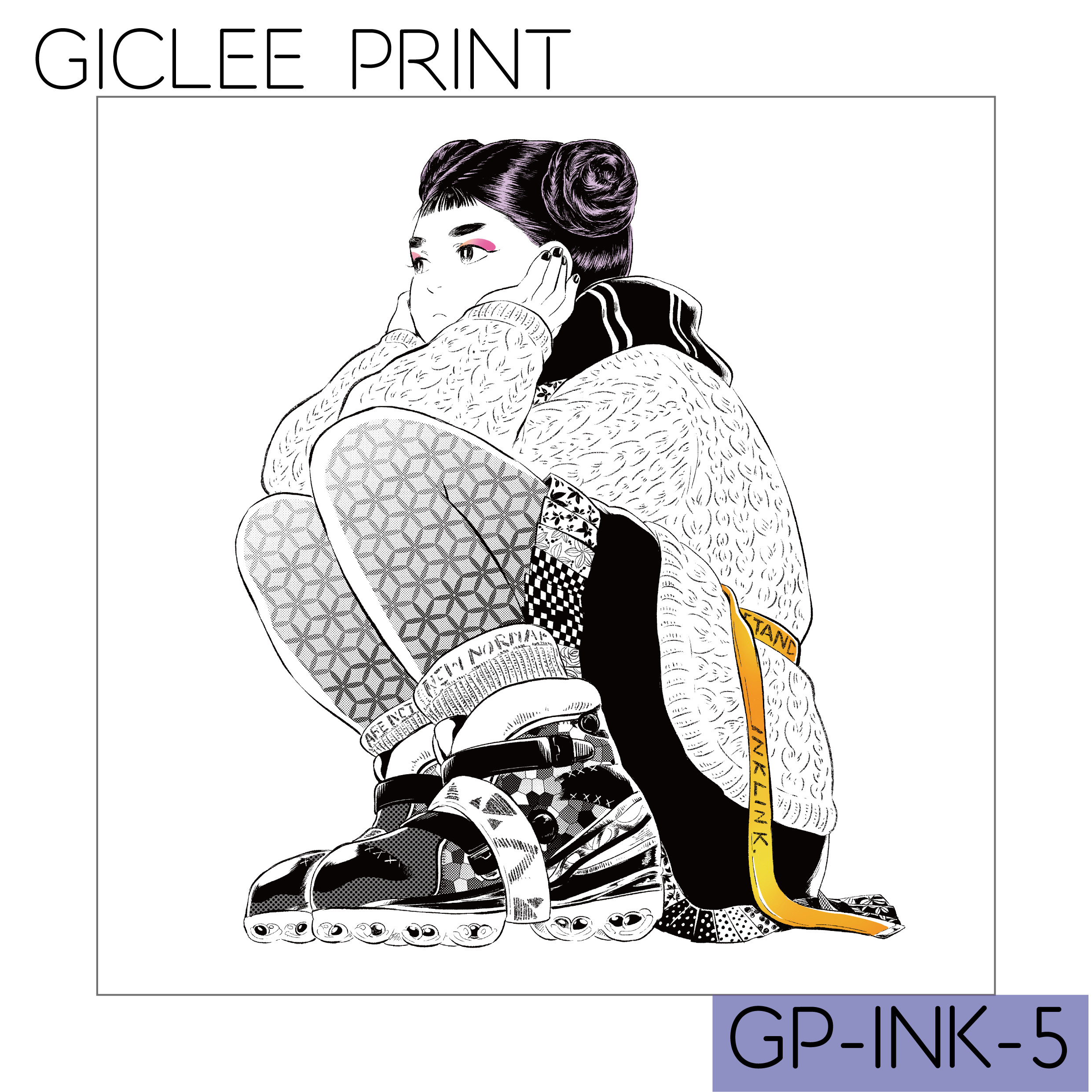 GICLEE PRINT -INKTOBER- - INKLINK. - BOOTH