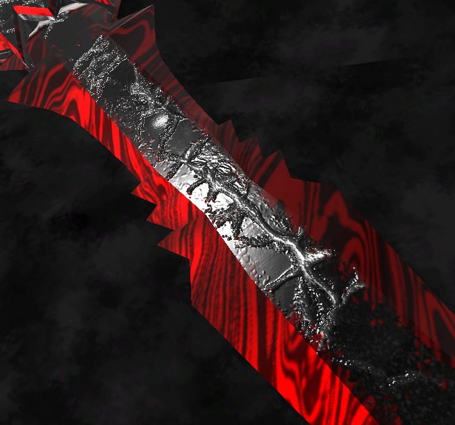 封印された武器 ～ブラッドエッジ～ Blood Edge Replica 特殊混合大剣～アルテマドラゴンブレイク～Artema Dragon ...