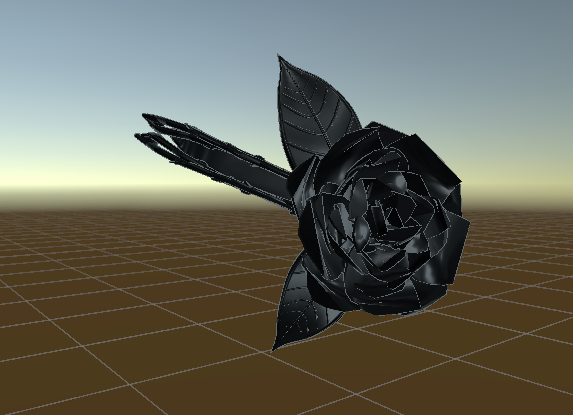 【VRChat】Iron Rose 【髪飾り】 - has shop - BOOTH