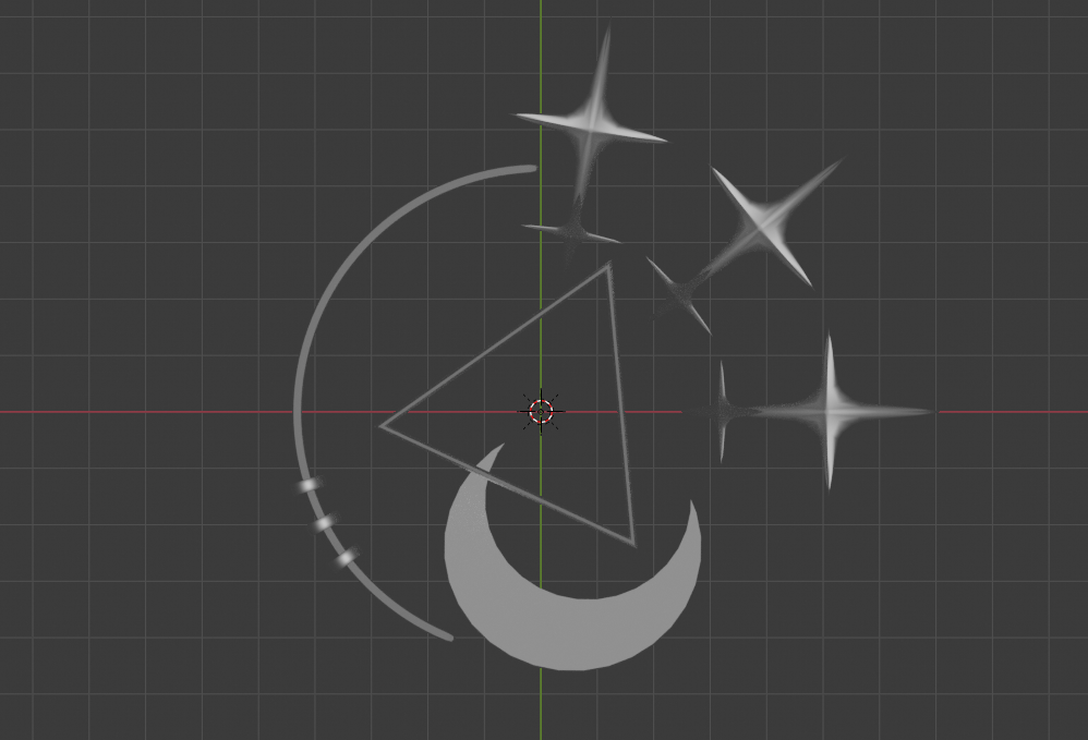 【VRChat】Star Halo【無料】 - Black Polygone - BOOTH