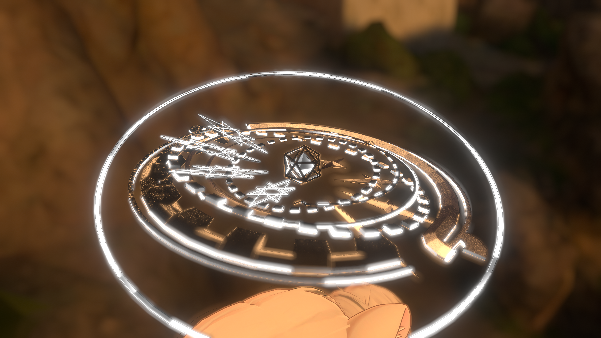 【VRChat】Turning Point Halo 【MA対応】 - Black Polygone - BOOTH