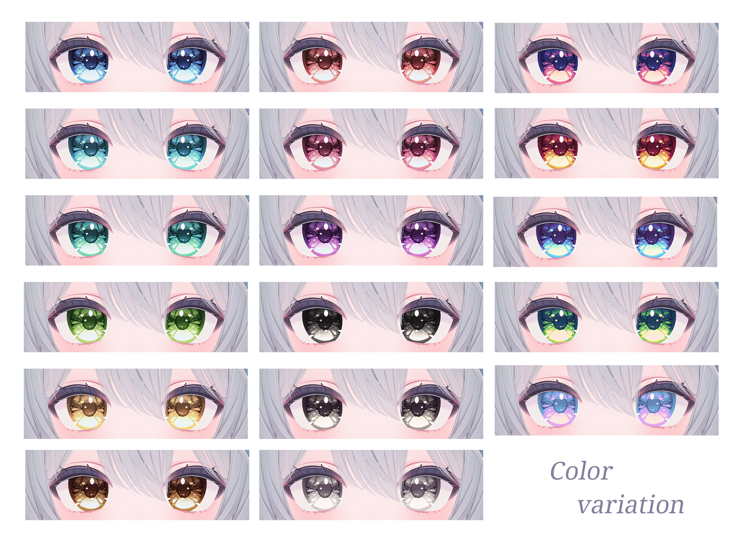 【ライム用】Water crystal eye texture - HINO shop - BOOTH