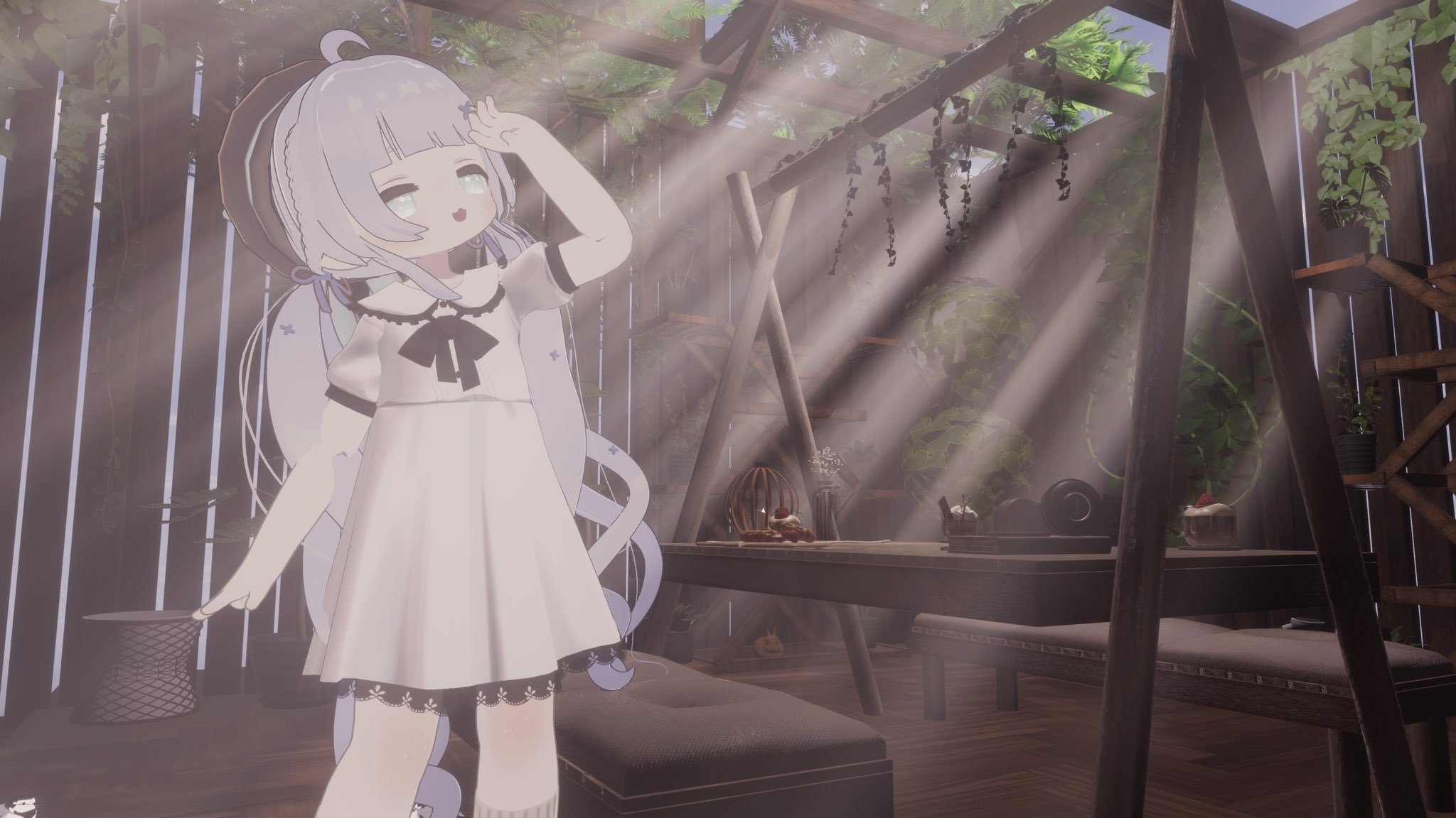 【キプフェル】Curly twin tails【VRChat向けヘアモデル】 - わたしろ屋 - BOOTH