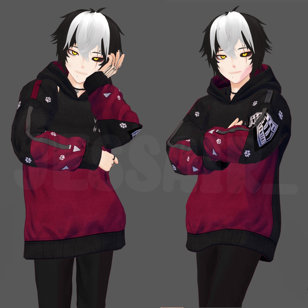 [VTuberのモデルを依頼する] VTUBER CUSTOM MODEL COMMISSION | VRChat | VRoid | VRM ...