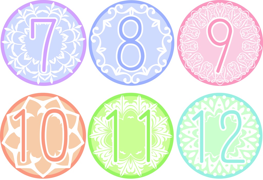 月齢カード - CSV - BOOTH