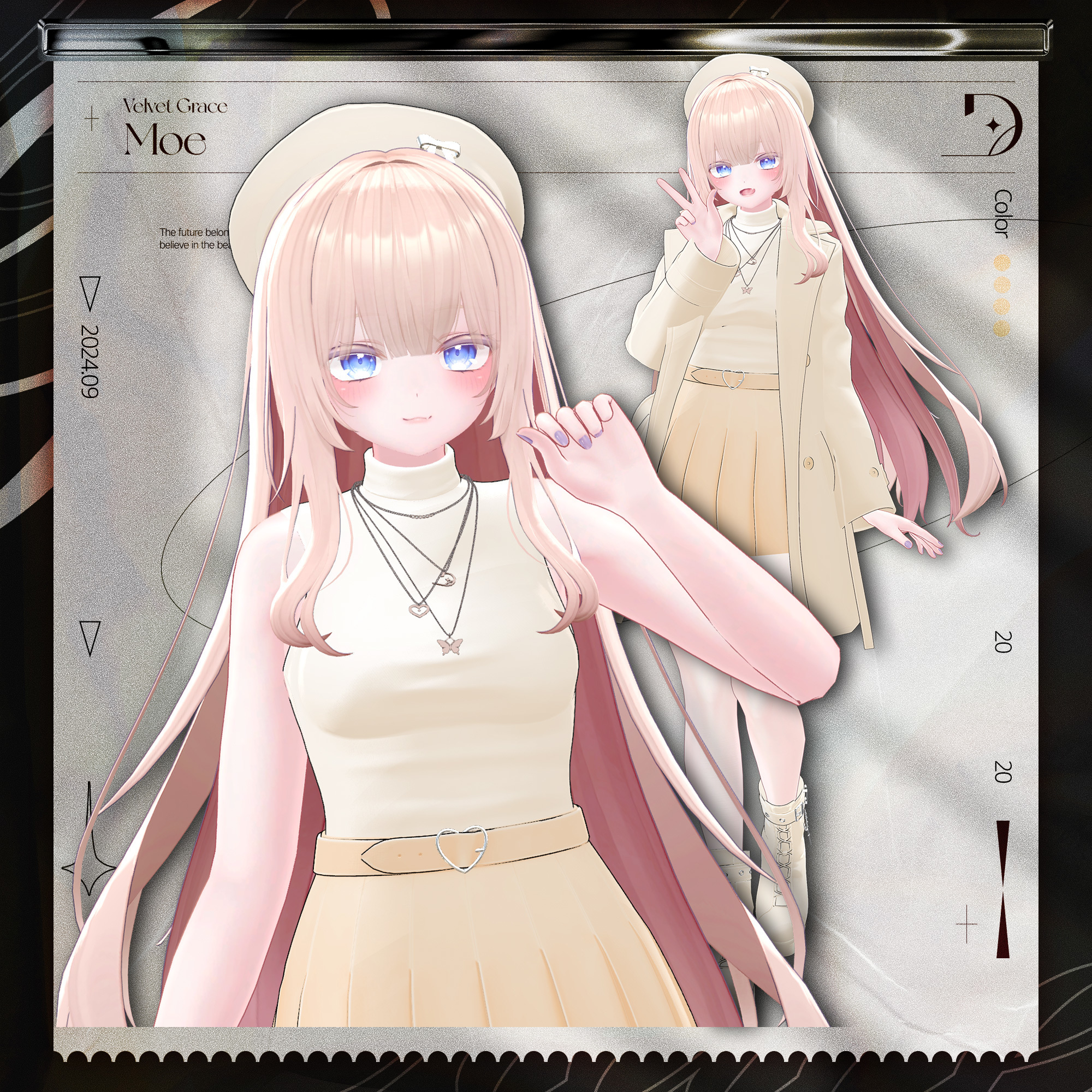 『ベルベット・グレイス』 ‐ Velvet Grace【25アバター対応】 - Délice Haute - BOOTH