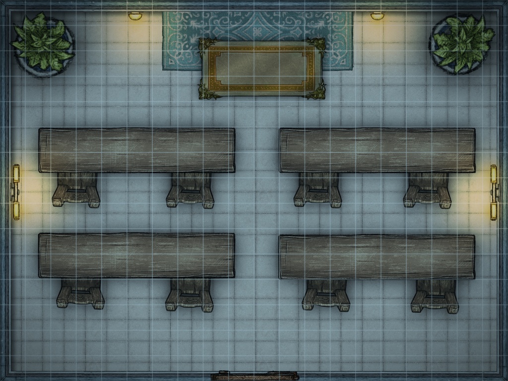 【素材】20x15 マップセットCoC 素材ココフォリア【TRPG用】 学校 クラスルーム - Rubyrpg - BOOTH