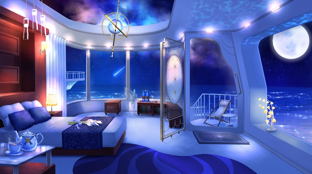 【動く背景】豪華客船の旅_ラピスラズリの天球技 - ADAPT.(鹿志村) - BOOTH