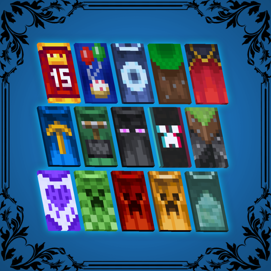 Minecraft Cape for VRChat - thedao77 - BOOTH