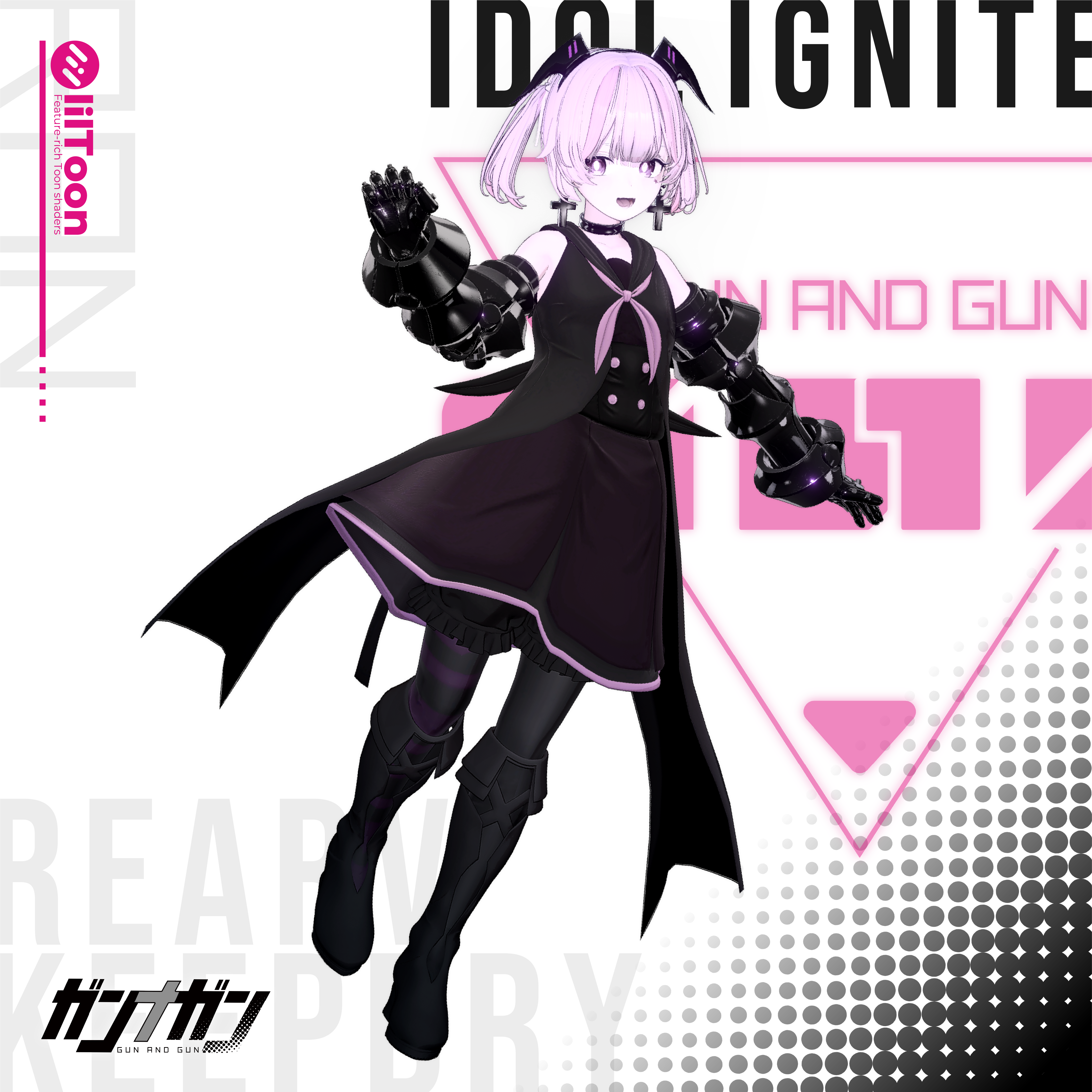 【全25対応】Idol Ignite【#VRガンナガン ラン衣装/義手付き】 - REARV SHOP - BOOTH