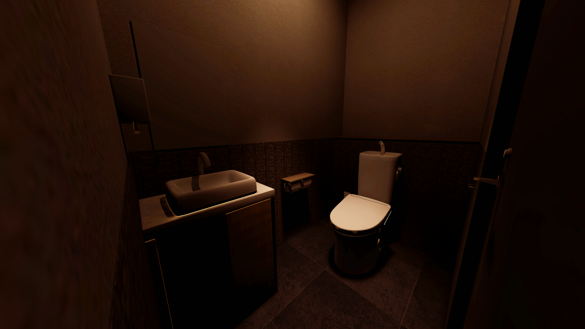 【VRChat向け】Bar with only 4 seats [4 seats bar] - アトリエDRAW - BOOTH