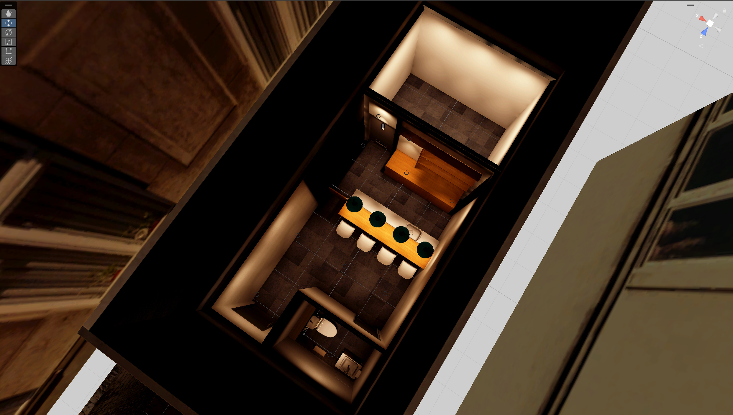 【VRChat向け】Bar with only 4 seats [4 seats bar] - アトリエDRAW - BOOTH