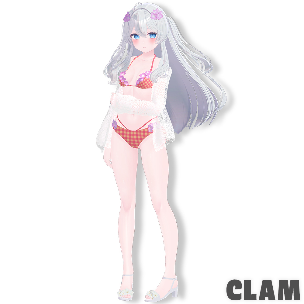 【3アバター対応】 Remember フラワー水着 - CLAM - BOOTH