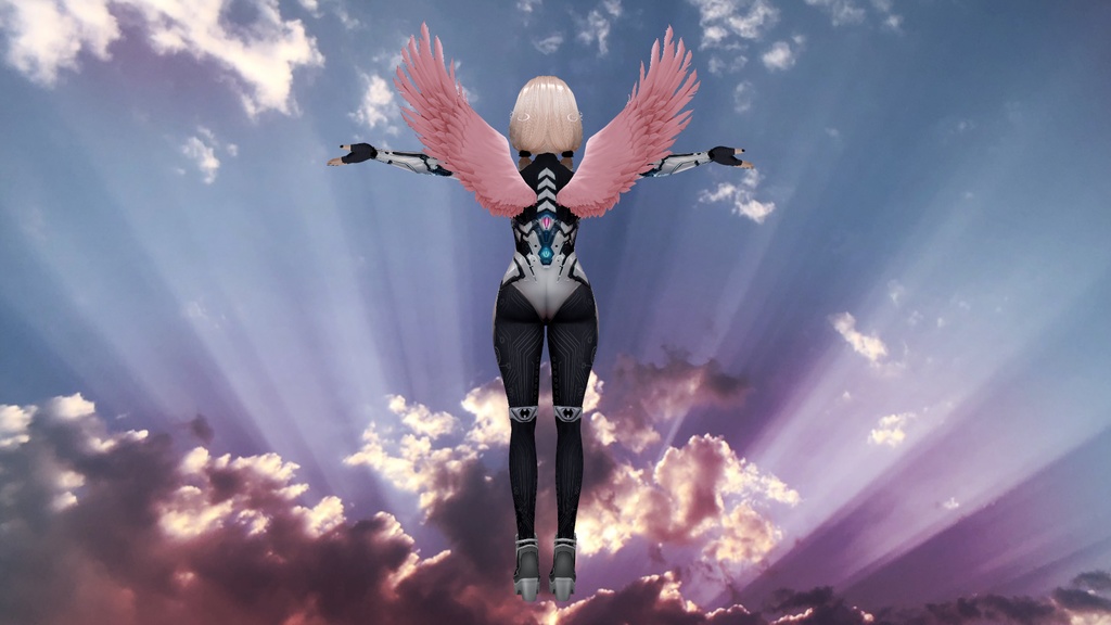 Cyberpunk Angel - guwosch - BOOTH