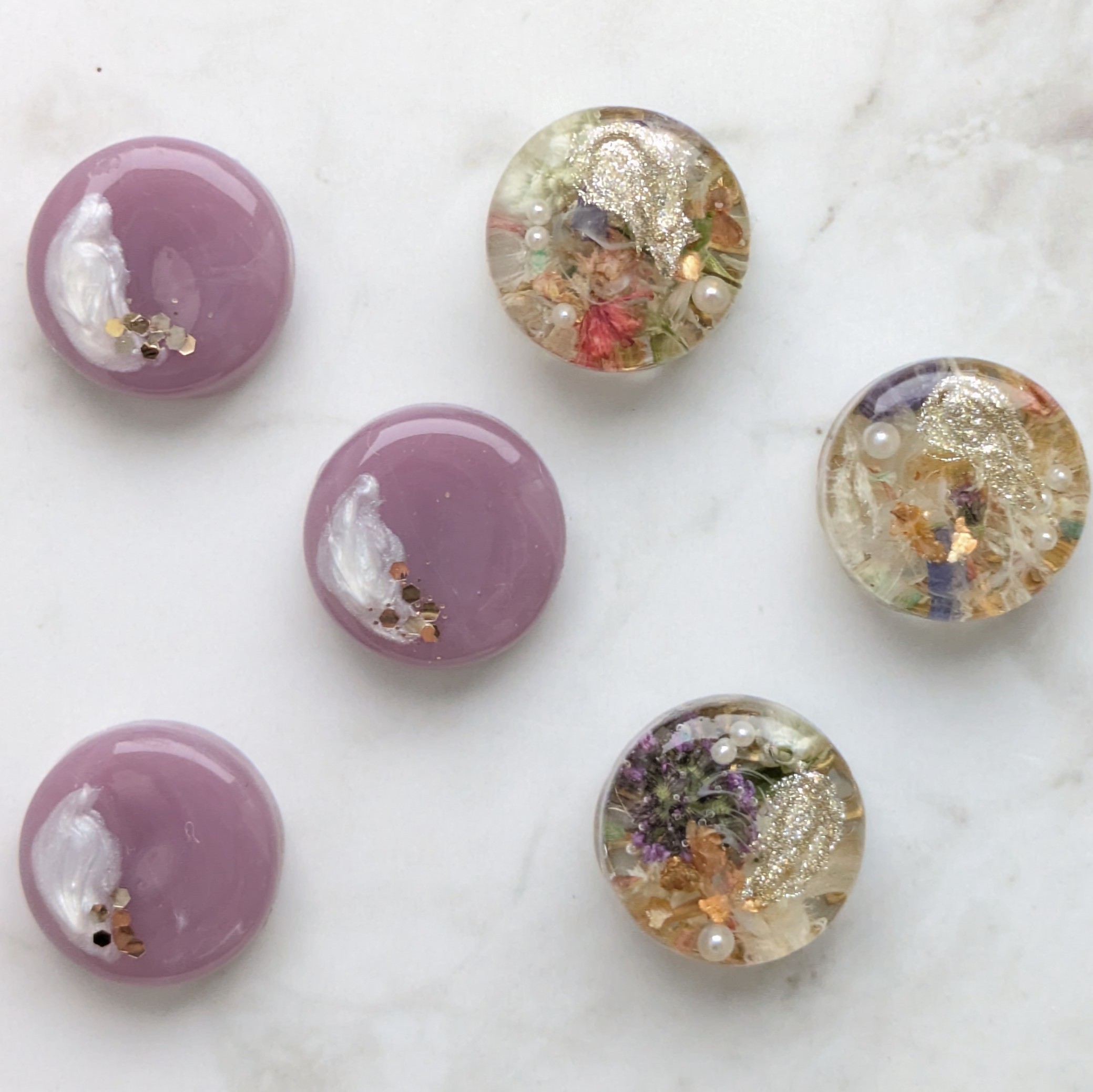 【安心の匿名配送】ライラックカラーのイヤリング🪻 - Acacia - BOOTH