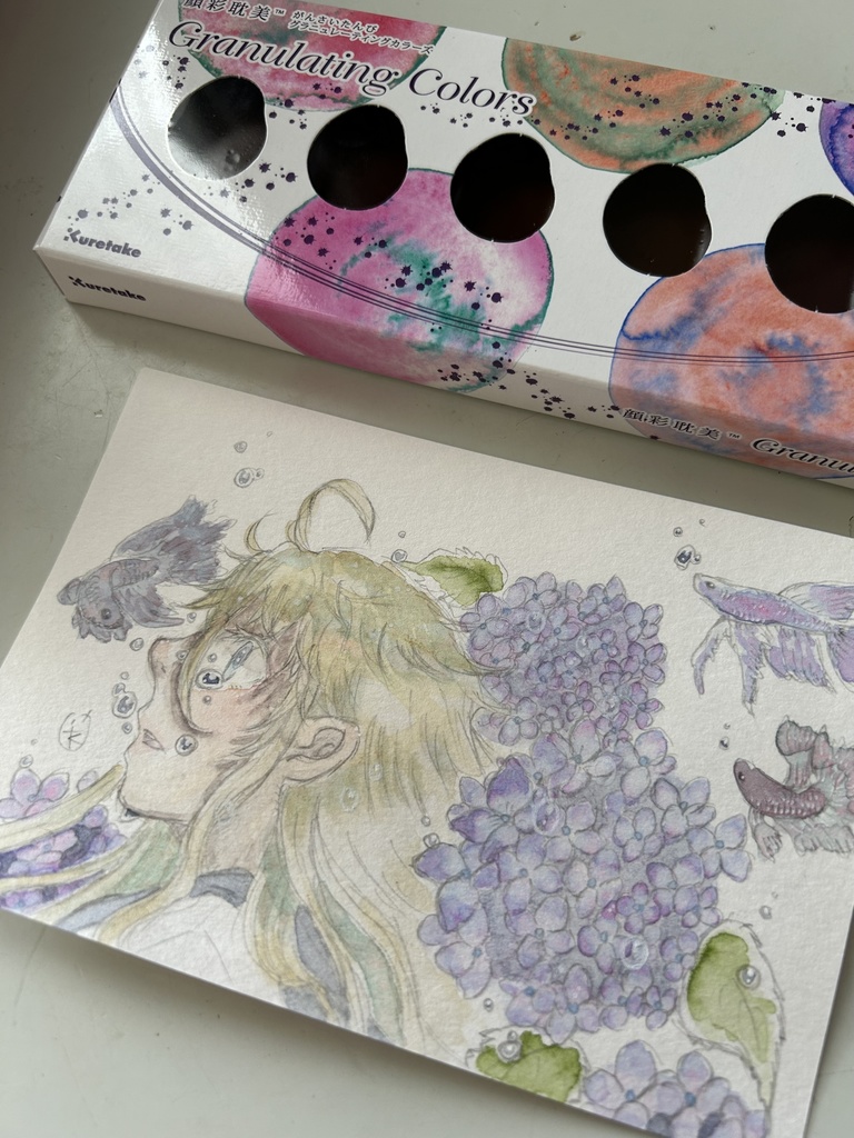 【ドローイング】滲む - tokitoki - BOOTH