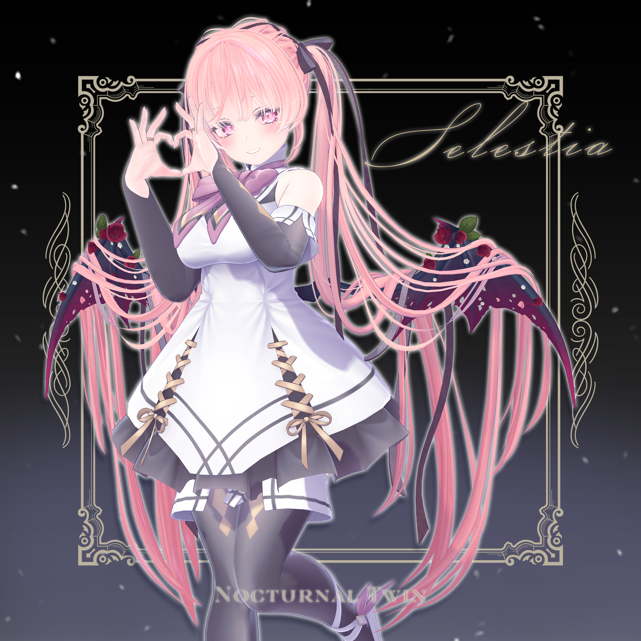 【VRC Hair】Nocturnal Twin - 亜空間ゼウス - BOOTH