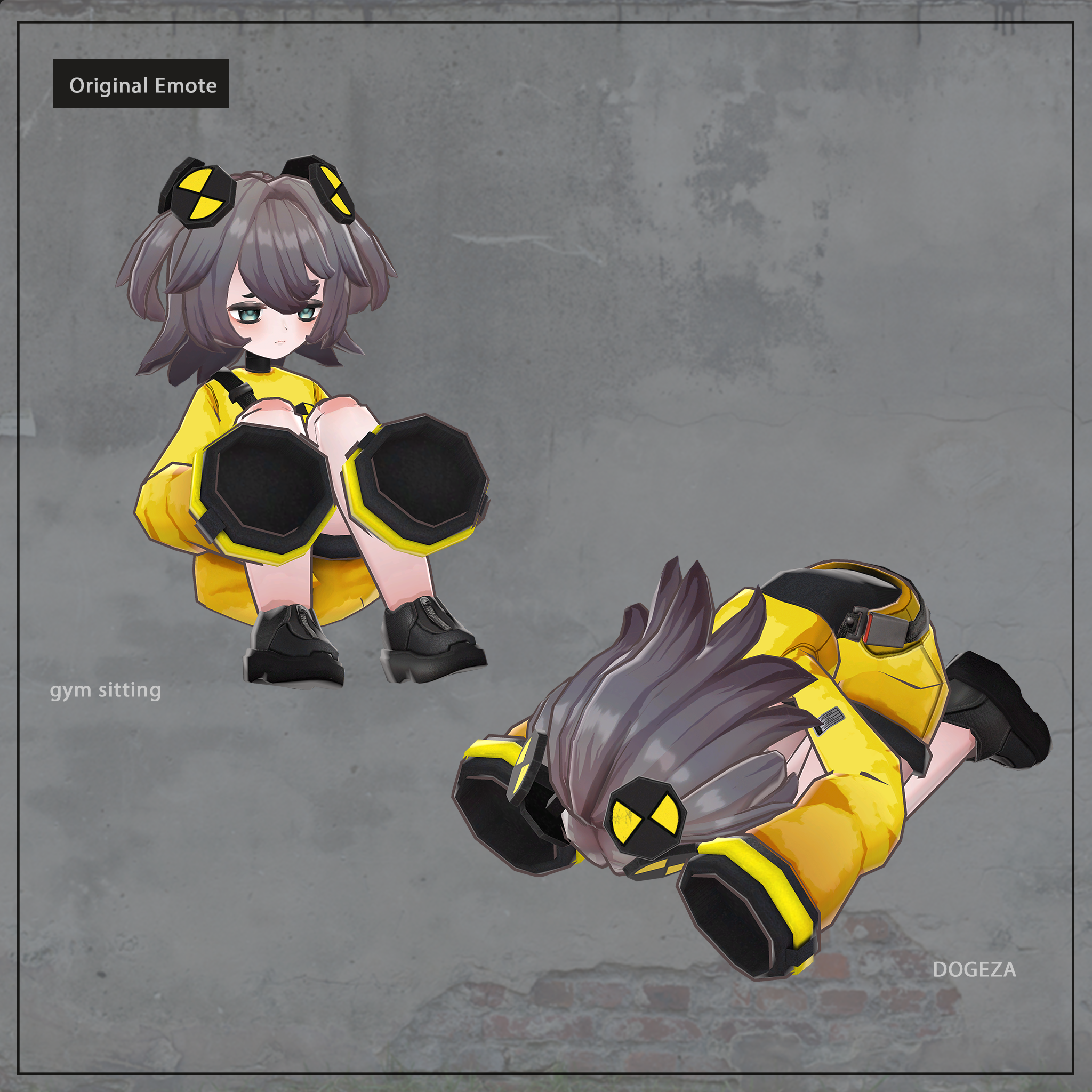 3Dアバター『ダミコ / DAMIKO』(Quest Fallback対応) - AugmentedDolls - BOOTH