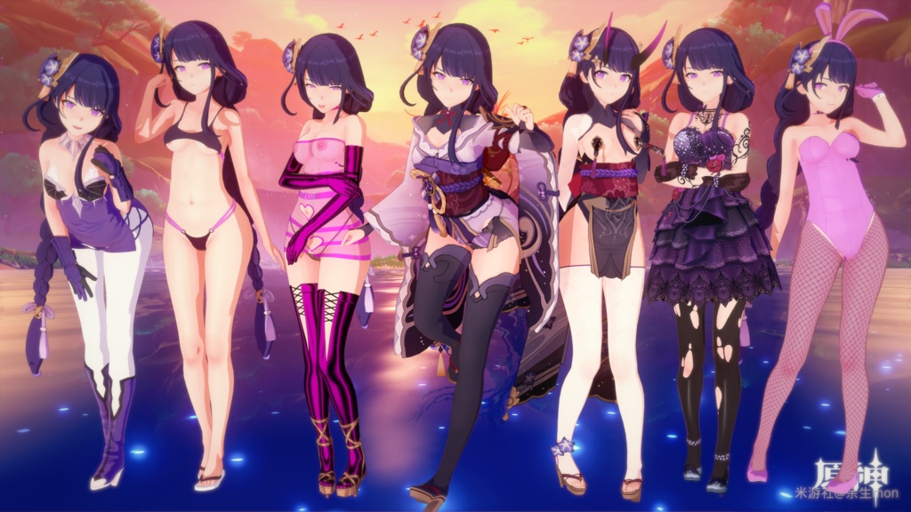 雷電将軍 Shogun Raiden - Wammon - BOOTH