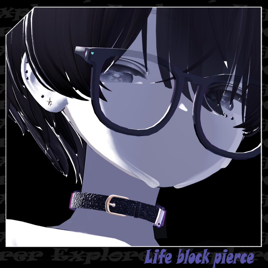 シンプルHead.list ピアス＆メガヌェ - Explorer - BOOTH