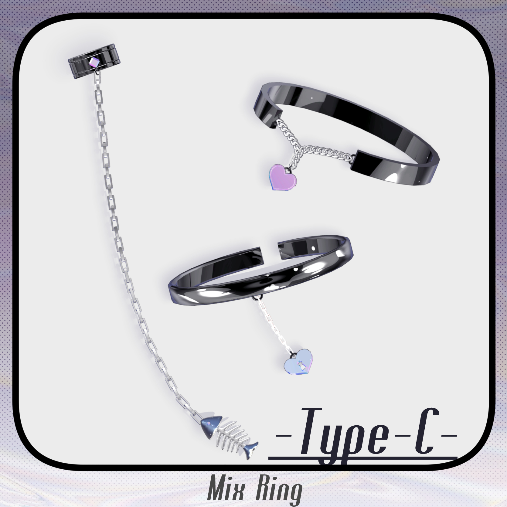 【Freeあり】Mix Rings - 11点セット - まぴ工房 - BOOTH