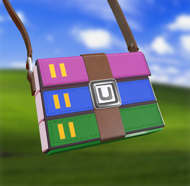 WinRAR bag - Fancy Graveyard - BOOTH