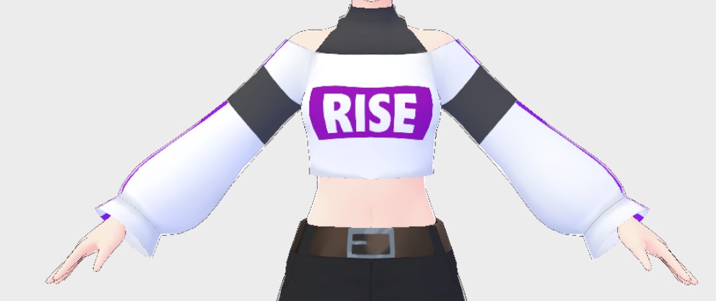 【VRoid texture】"RISE" Sweater - NekohimeShop - BOOTH