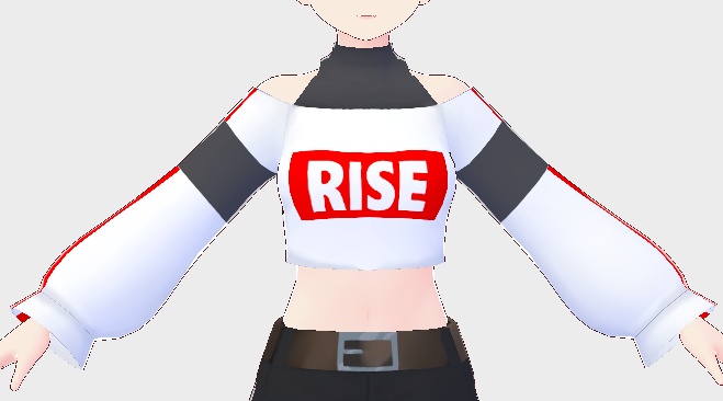 【VRoid texture】"RISE" Sweater - NekohimeShop - BOOTH