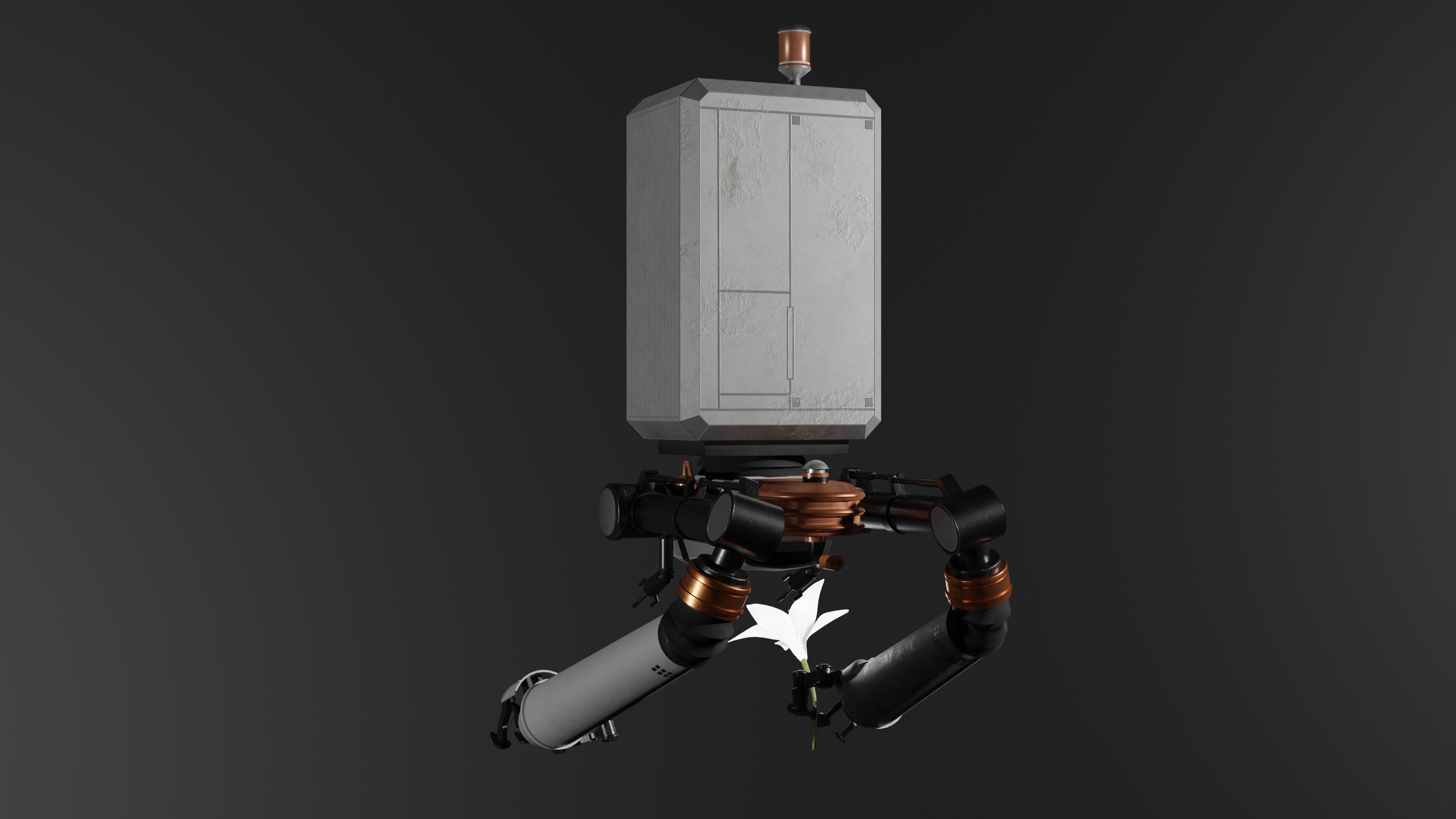 POD 042 + Lunar Tear 3D Model | ポッド042 + 月の涙 | Nier Automata - BLANK ...