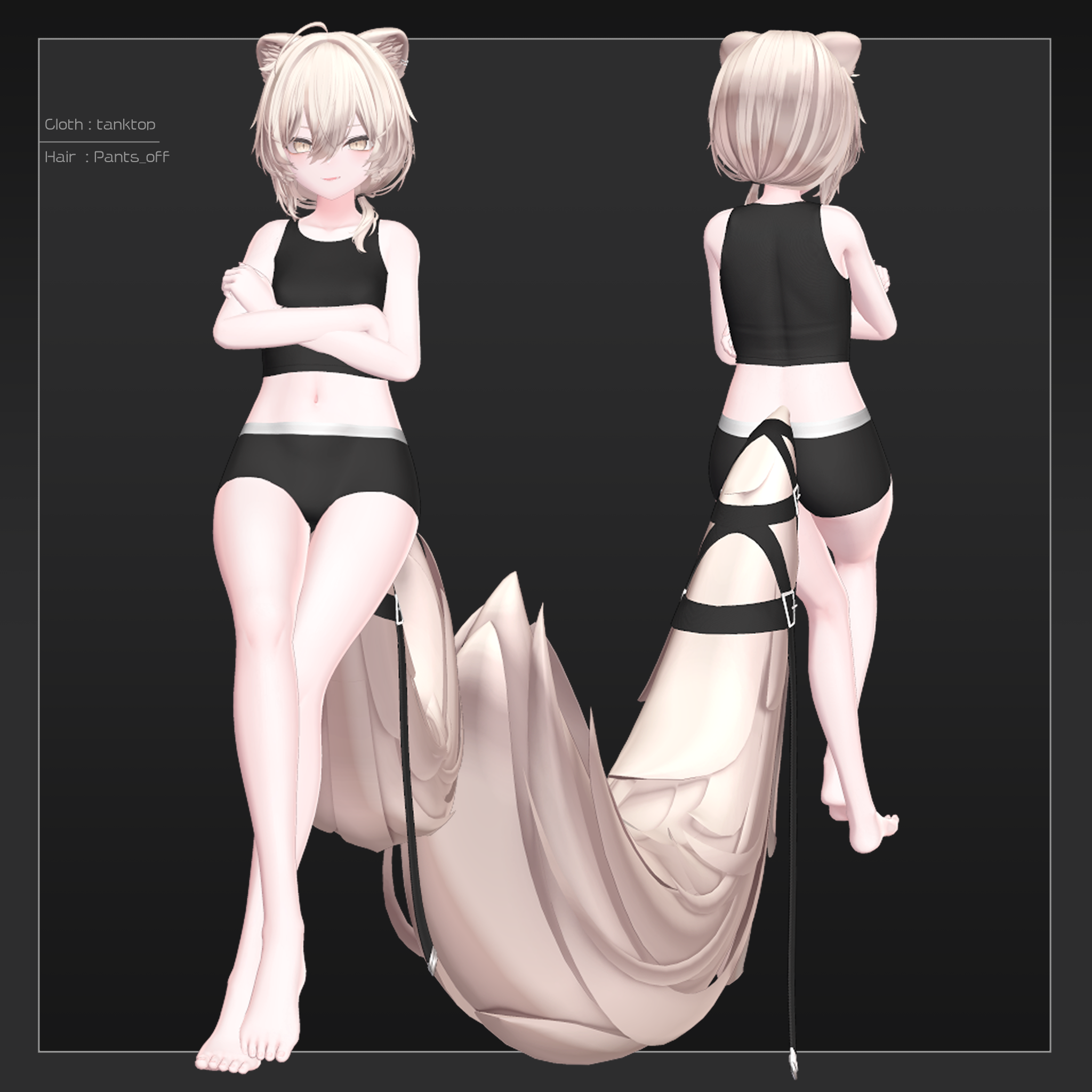 オリジナル3Dモデル「真央」-mao- - IKUSIA - BOOTH