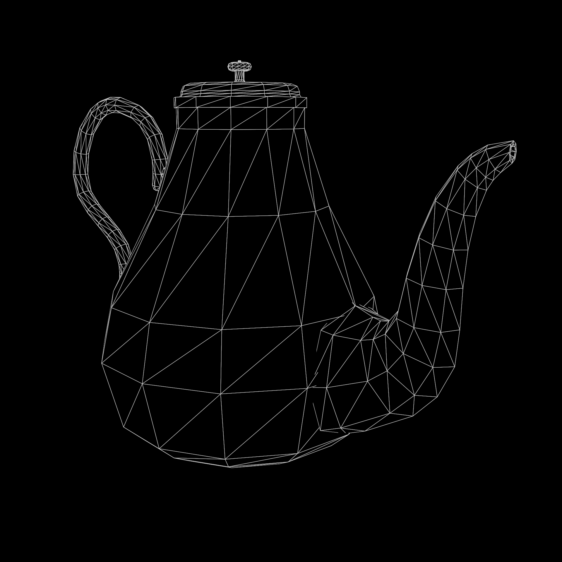 Teapot Low Poly - Millith's Corner - BOOTH