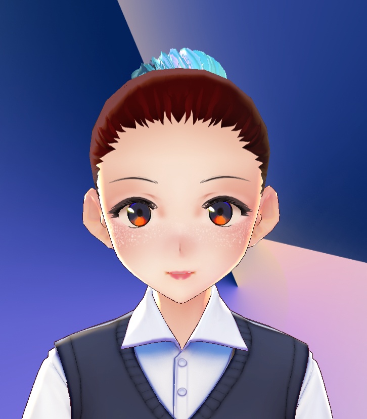 Free VRoid Makeup Face Texture + white Freckles [made with VRoid Studio ...