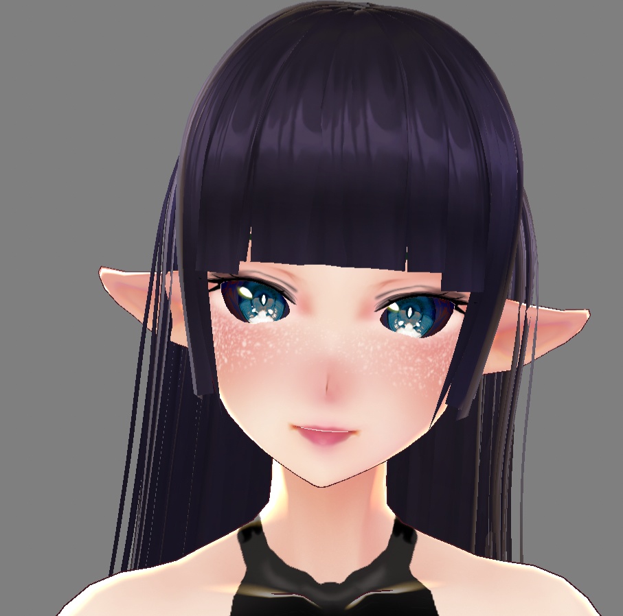 Free VRoid Makeup Face Texture + white Freckles [made with VRoid Studio ...