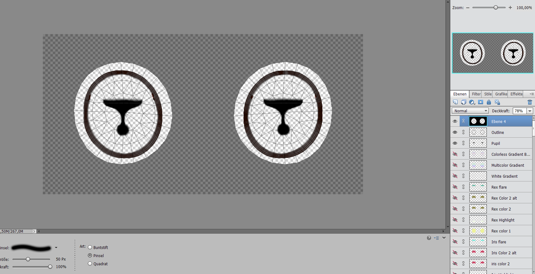 Hypnosis Mic VRoid Iris Set + PSD for easy Custom Eyes (25 FREE Eye ...