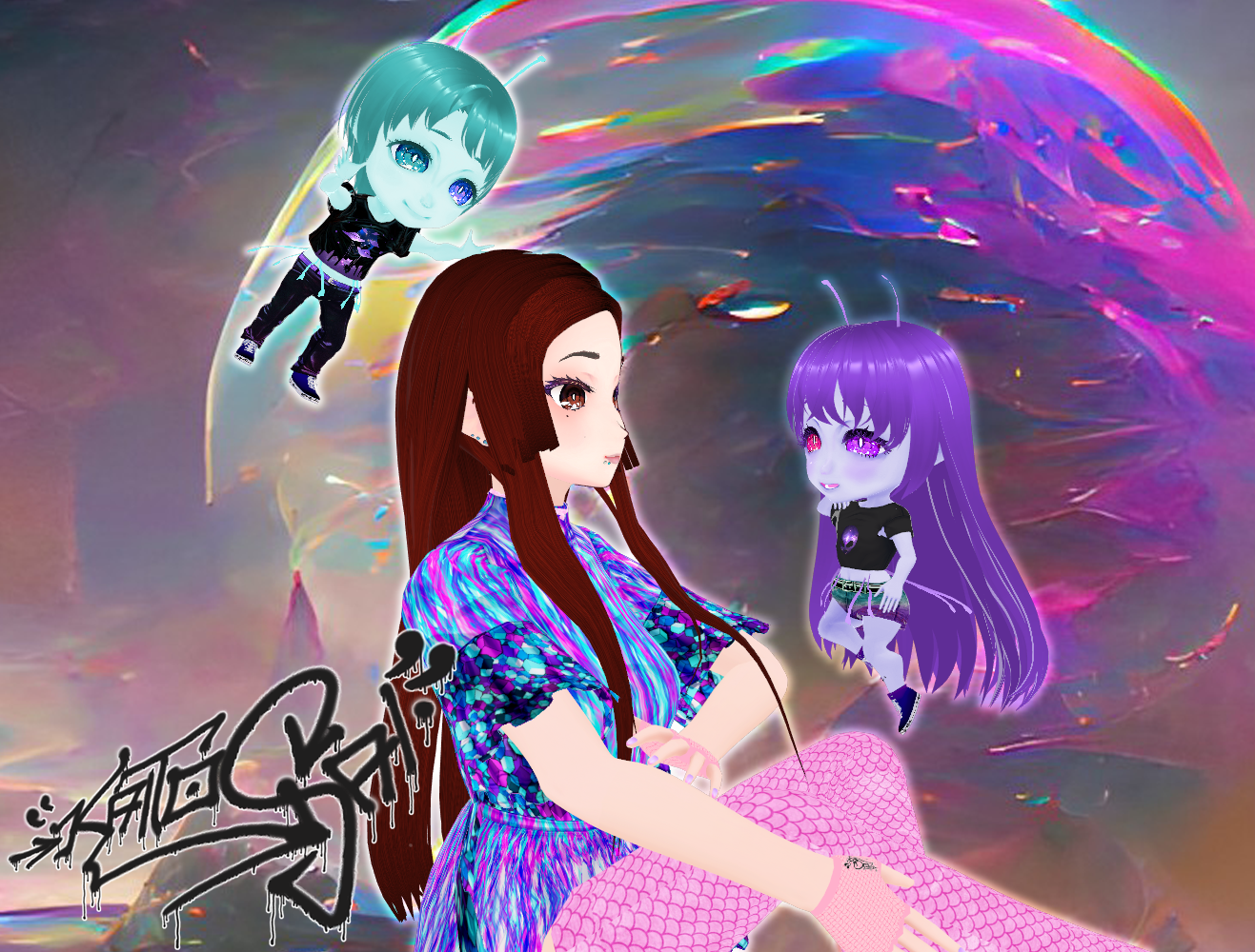 Bean Aliens | Free Chibi Base Models (VRoid + VRM) - kaitosai - BOOTH