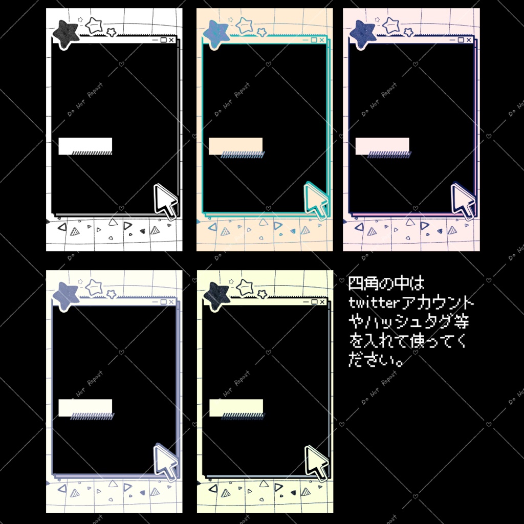 【無料】置くだけ縦型配信素材 - 4040lmn - BOOTH