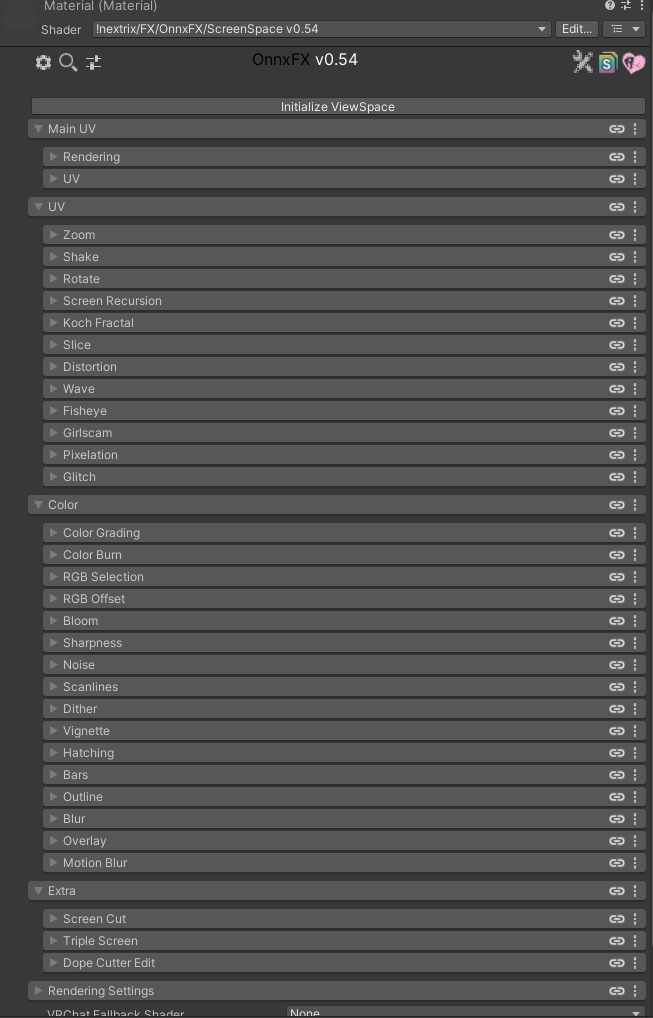 OnnxFX [VRChat & Unity Post-Processing] - NextrixVFX - BOOTH